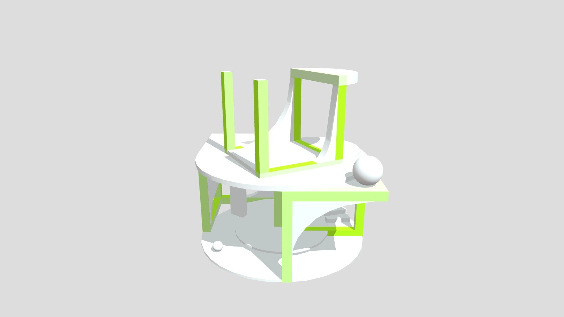 P1 Final Model no stringer stairs - 3D model by akikogabrielle [cc24b41 ...