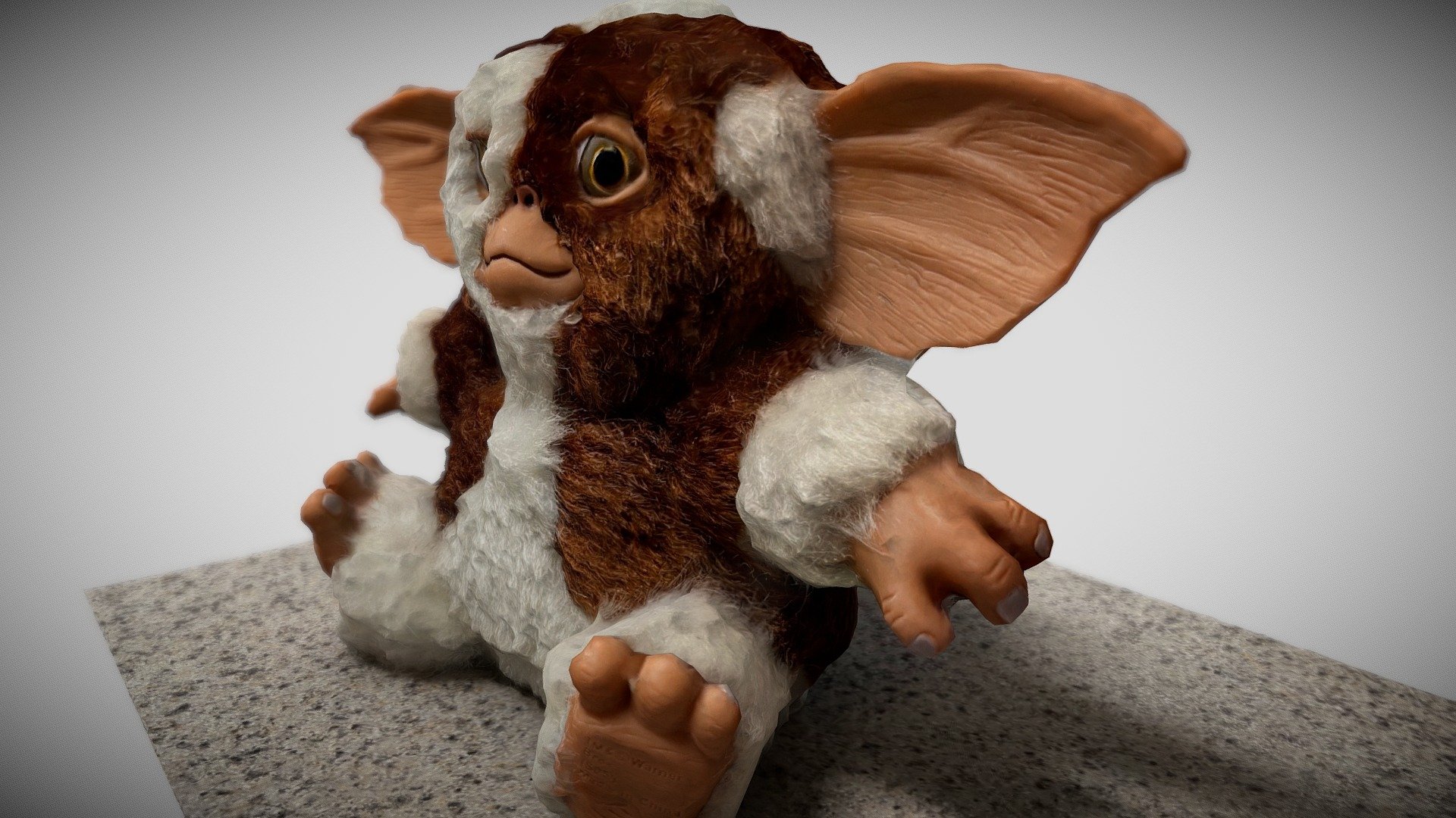 Gizmo Stuffed Animal - 3D model by makeitmovemedia [cc25666] - Sketchfab