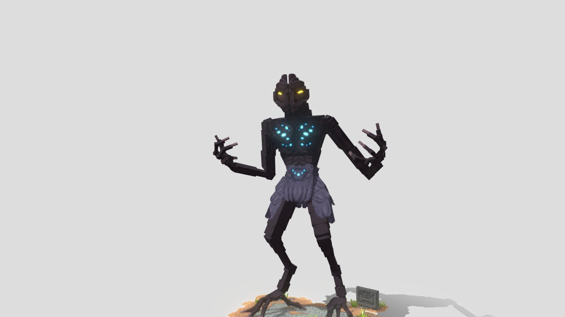 Space Lord - Blockbench Model - Buy Royalty Free 3D model by ArtsByKev ...