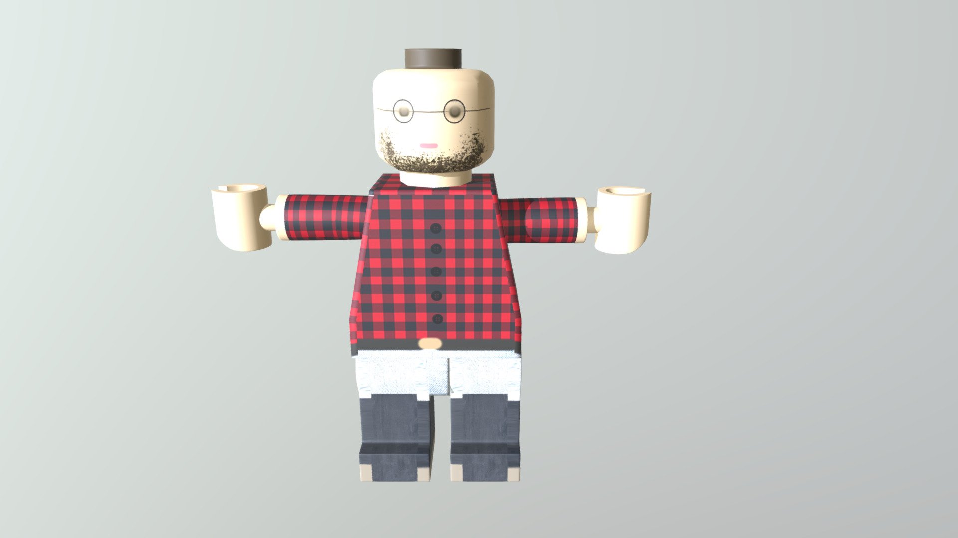 Lego Texturizado Fin - 3D model by vivianacendalespi [cc26f6f] - Sketchfab