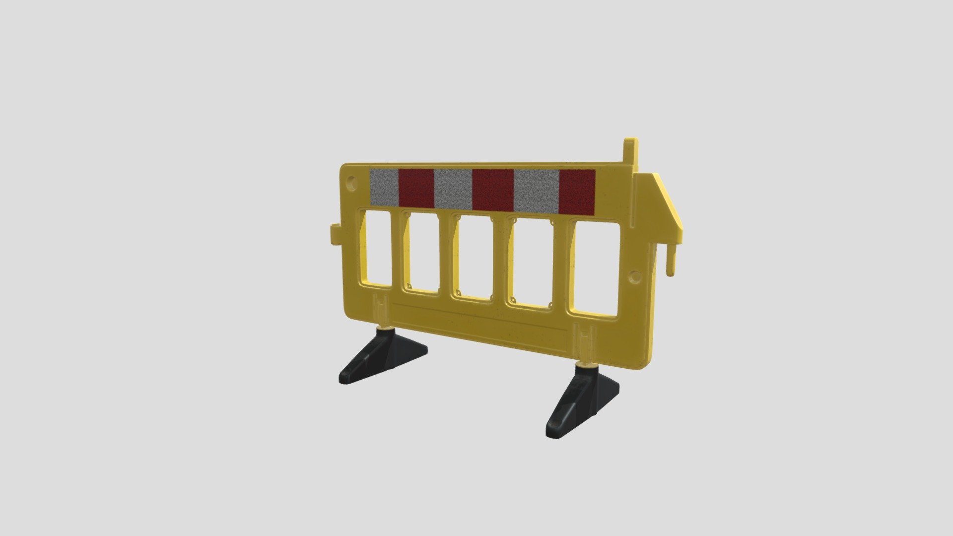 road barrier 56 AM218 Archmodel - Buy Royalty Free 3D model by ...