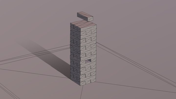 Jenga 3D models - Sketchfab