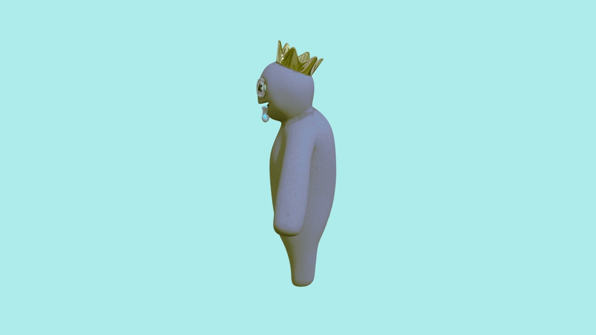 blue_rainbow_friends - 3D model by 164987 [cc2de8b] - Sketchfab