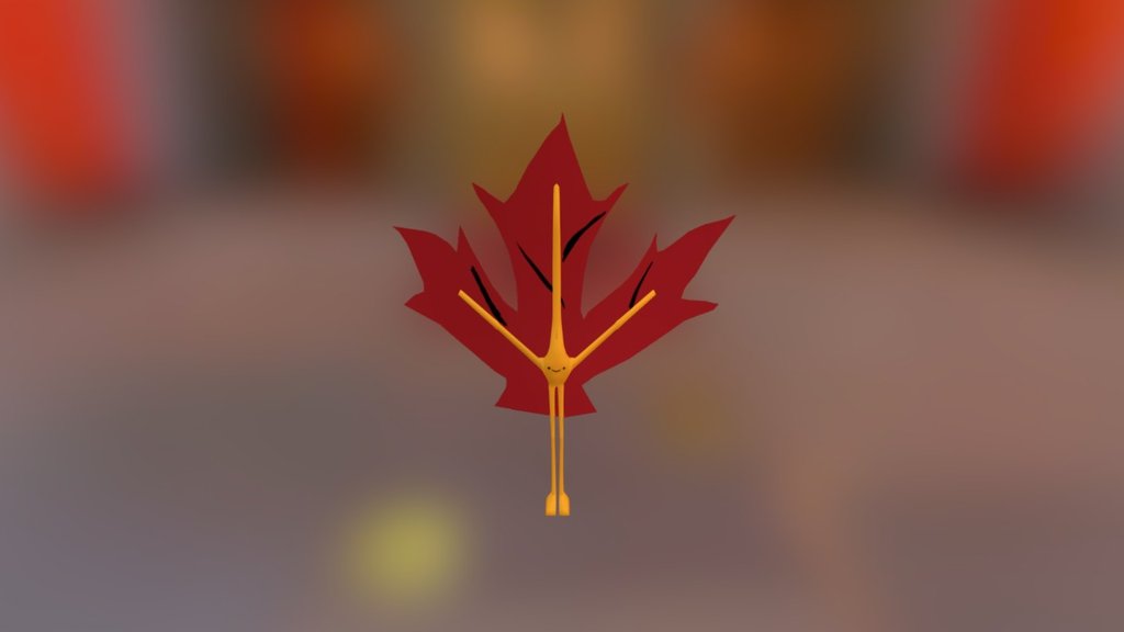 Maple Leaf Map - 3D model by mattdperry (@mperry4) [cc2e66f] - Sketchfab