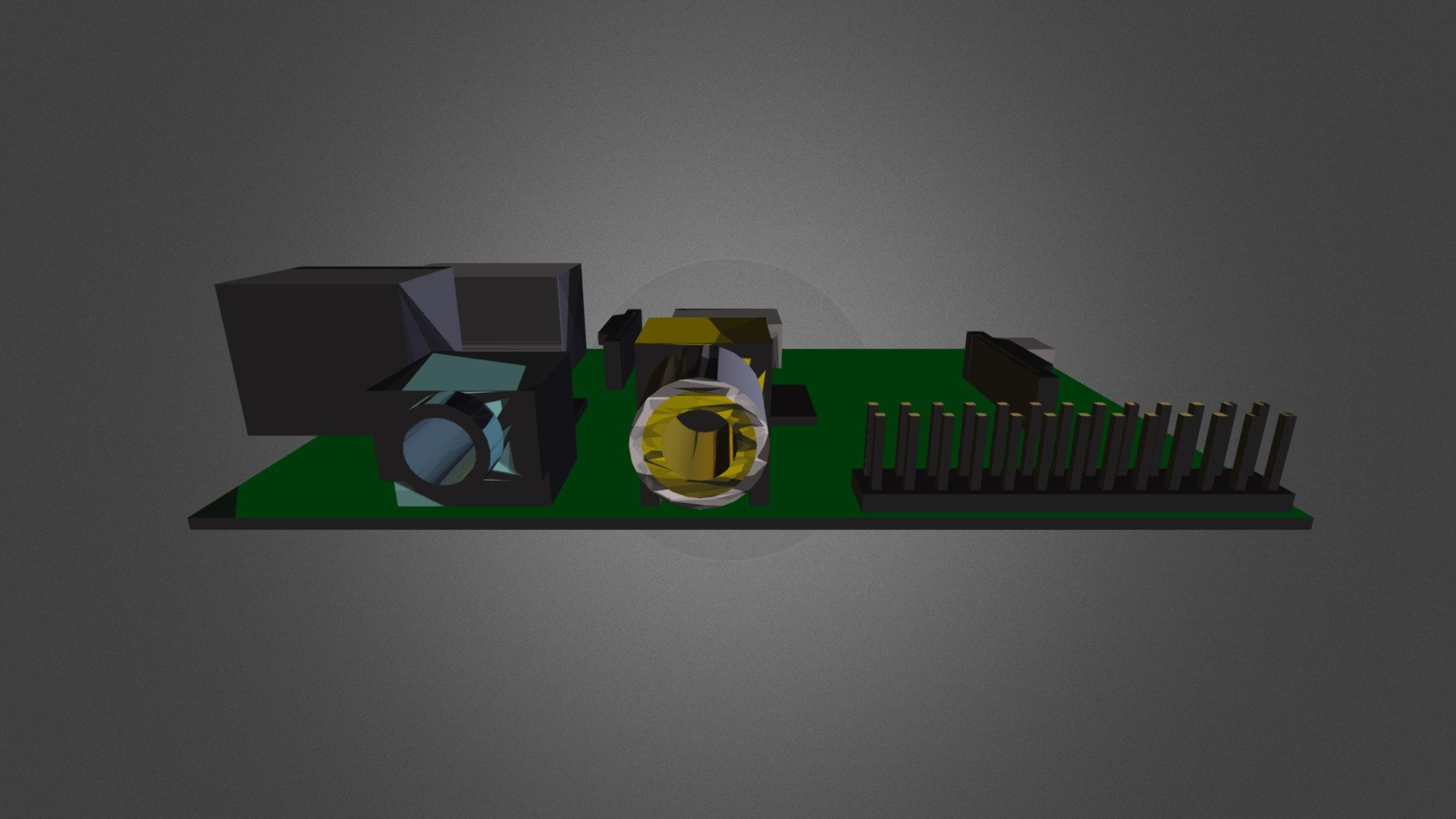 Raspberry Pi - 3D model by 3disawesome [cc2f7dc] - Sketchfab