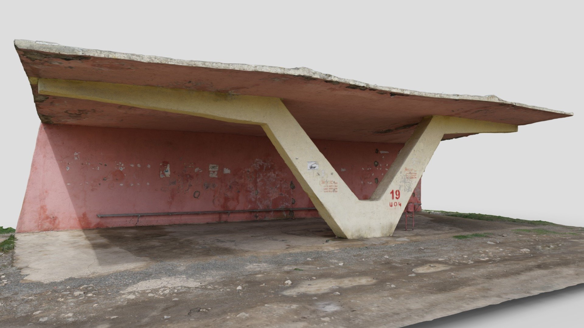 Soviet Bus Stop - Argel, Armenia - Download Free 3D model by Azad ...