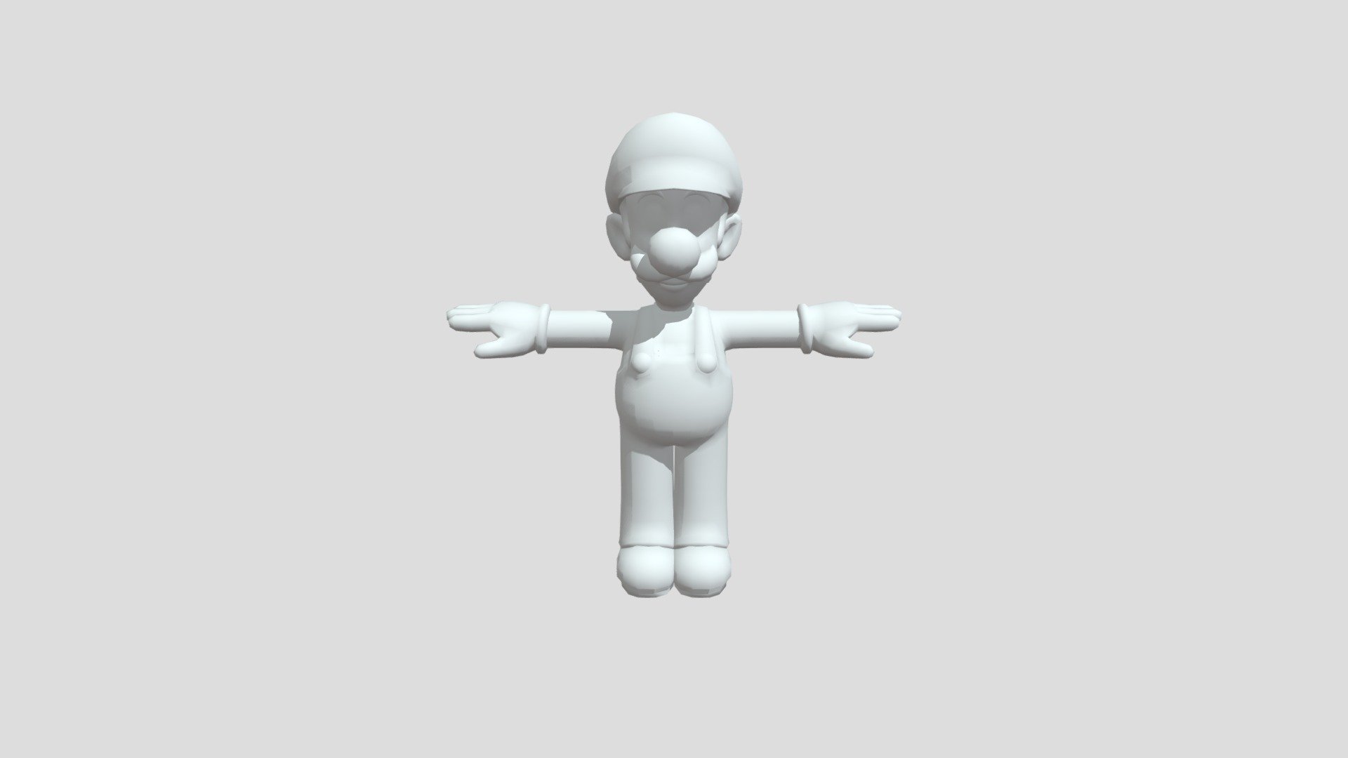 luigi - Download Free 3D model by mateenkhoja413 [cc32bb0] - Sketchfab