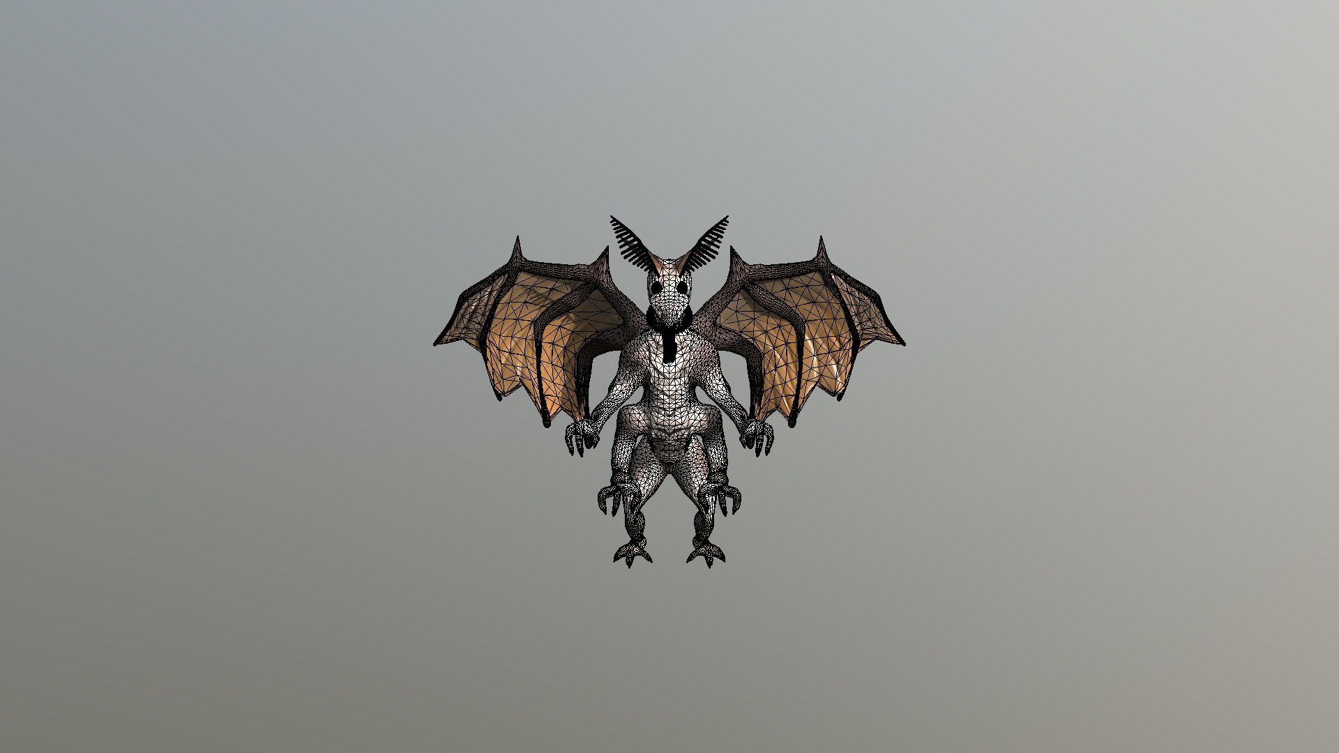 Moth dragon - 3D model by wiches (@Sofia.Silva) [cc33b26] - Sketchfab