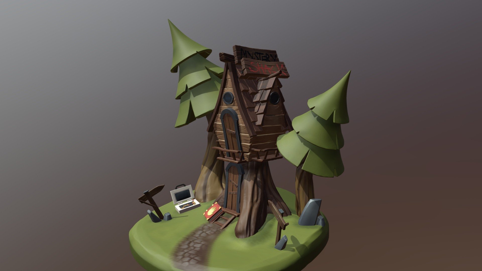 2DAE07E_TaalJulius_Treehouse - 3D model by Julius Taal Epic ...