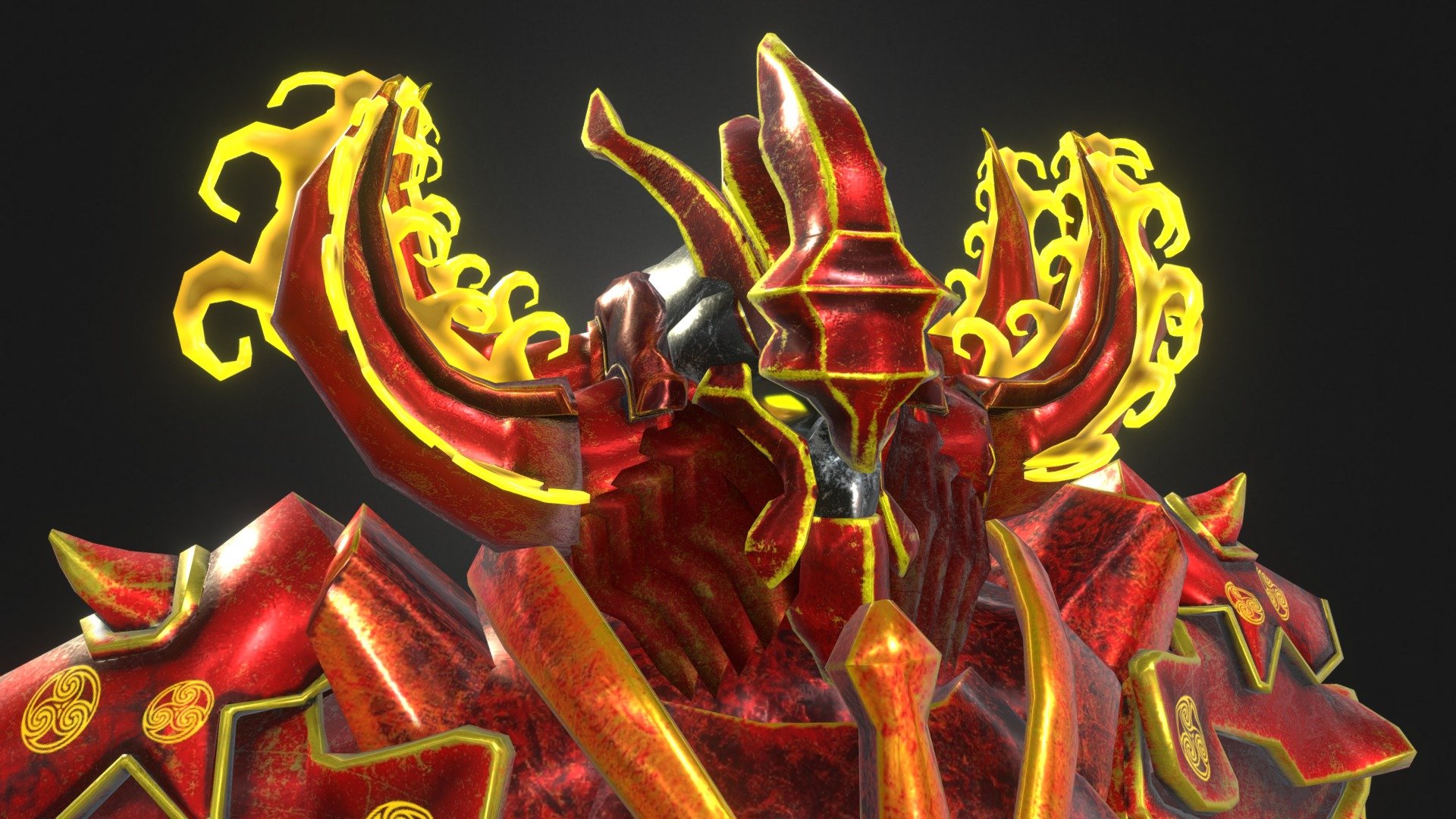Red beast killer - 3D model by Prakash kumar (@absoluteprakash ...