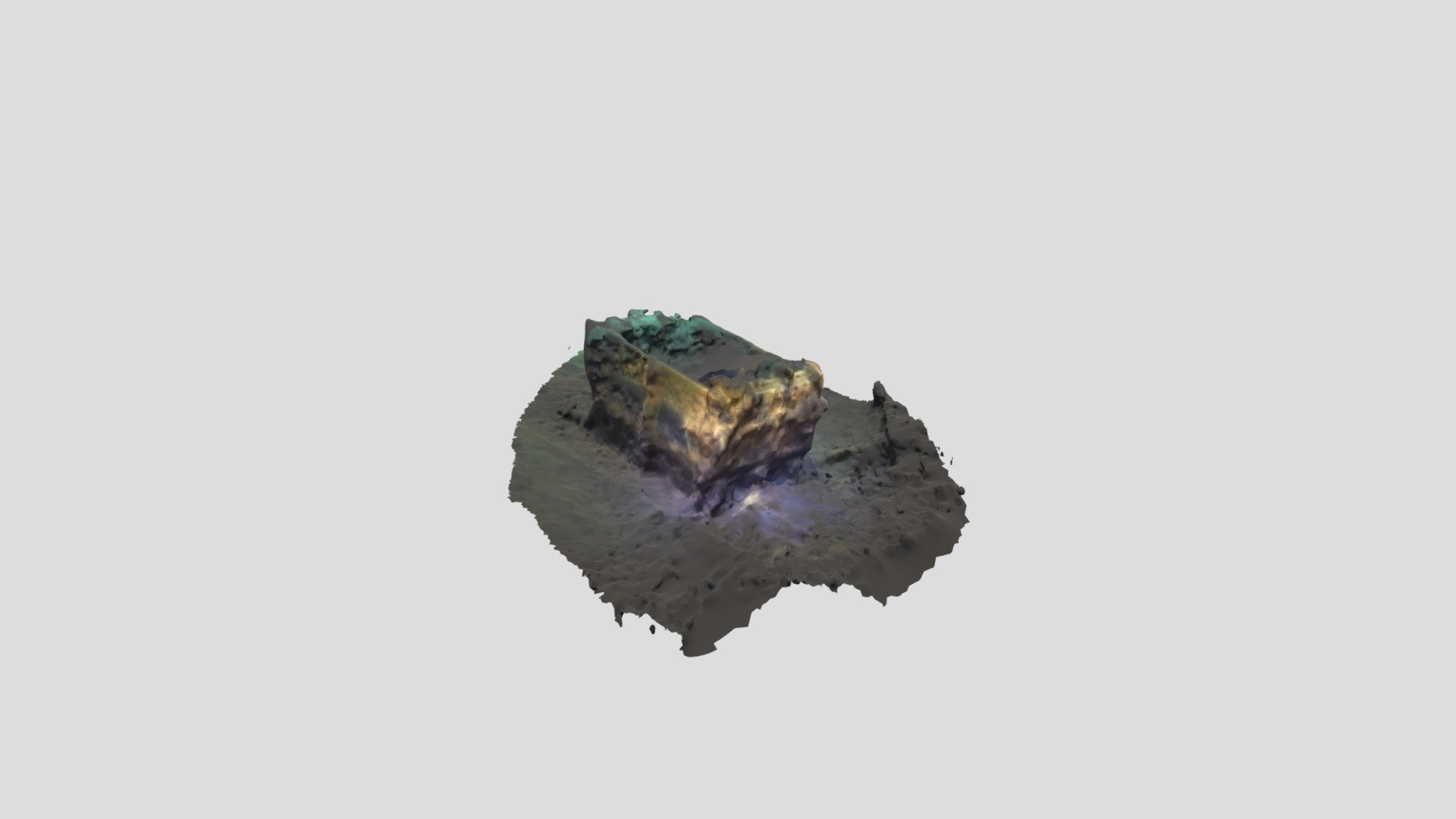 Ore Cart South of the Third Tee in Mine La Motte - 3D model by izzni ...