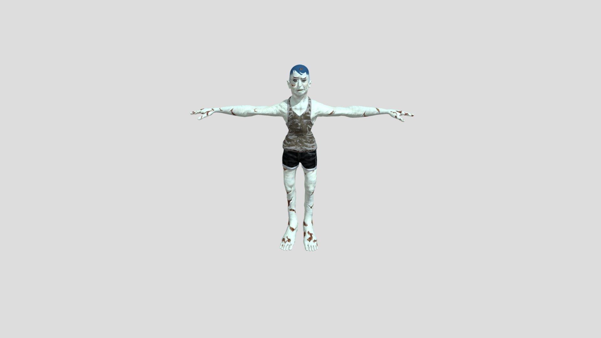 Zombie Idle lea - Download Free 3D model by leanader [cc36076] - Sketchfab