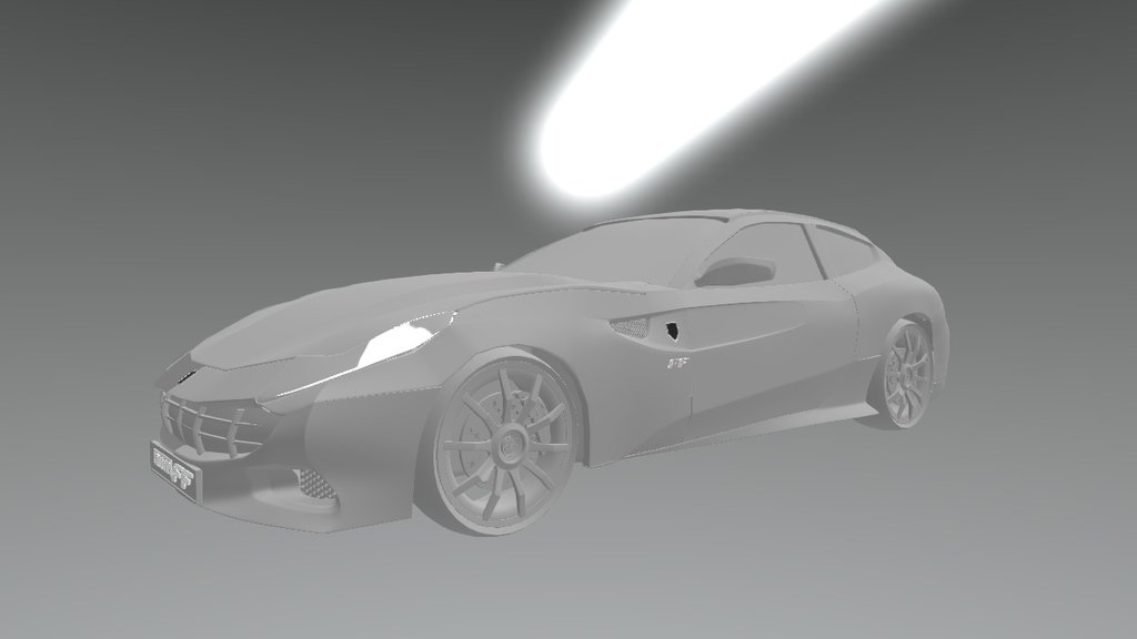 Ferrari FF - 3D model by adharshnair [cc36bbd] - Sketchfab