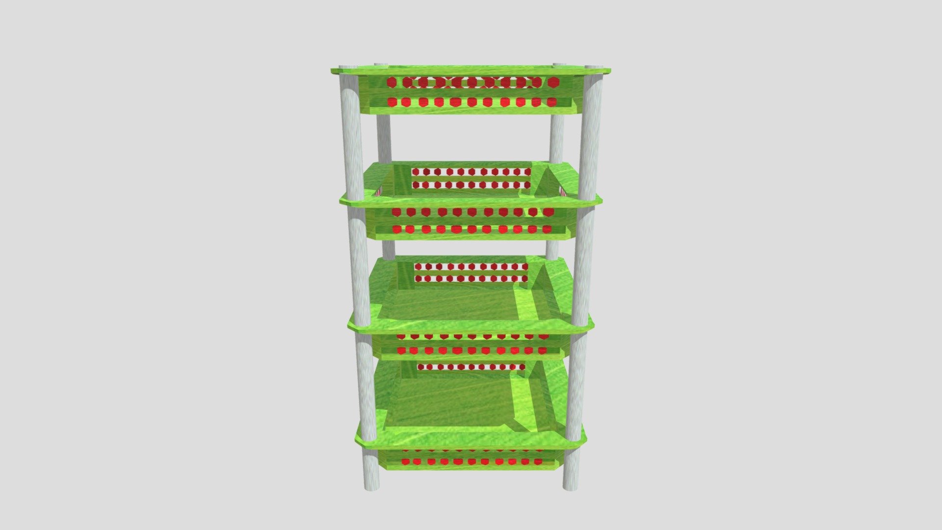 3D Multi-Layer Shelf Design - Download Free 3D model by _naafe_ ...