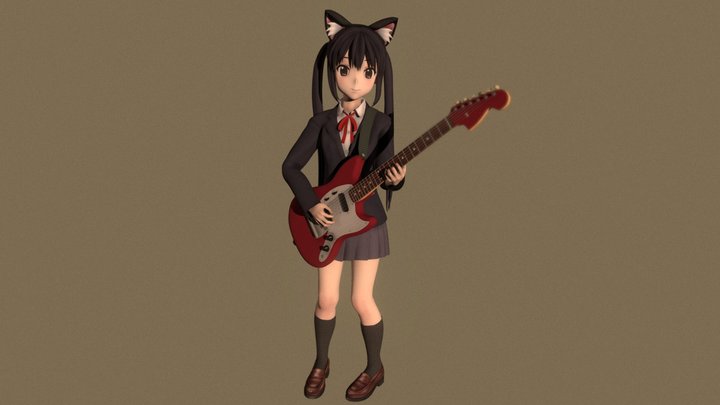 K-on 3D models - Sketchfab