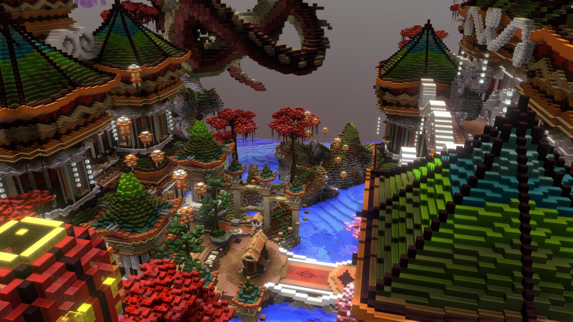 Hub - Sakura Temple | 550x400 - 3D model by BreadBuilds [cc37846 ...