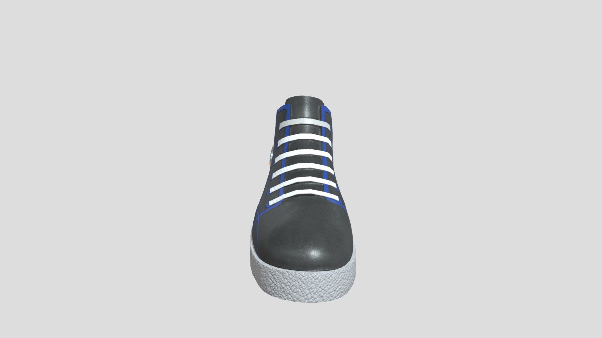 High Top Shoe - Download Free 3D model by ZeroYue (@YueYuan) [cc3aaf9 ...