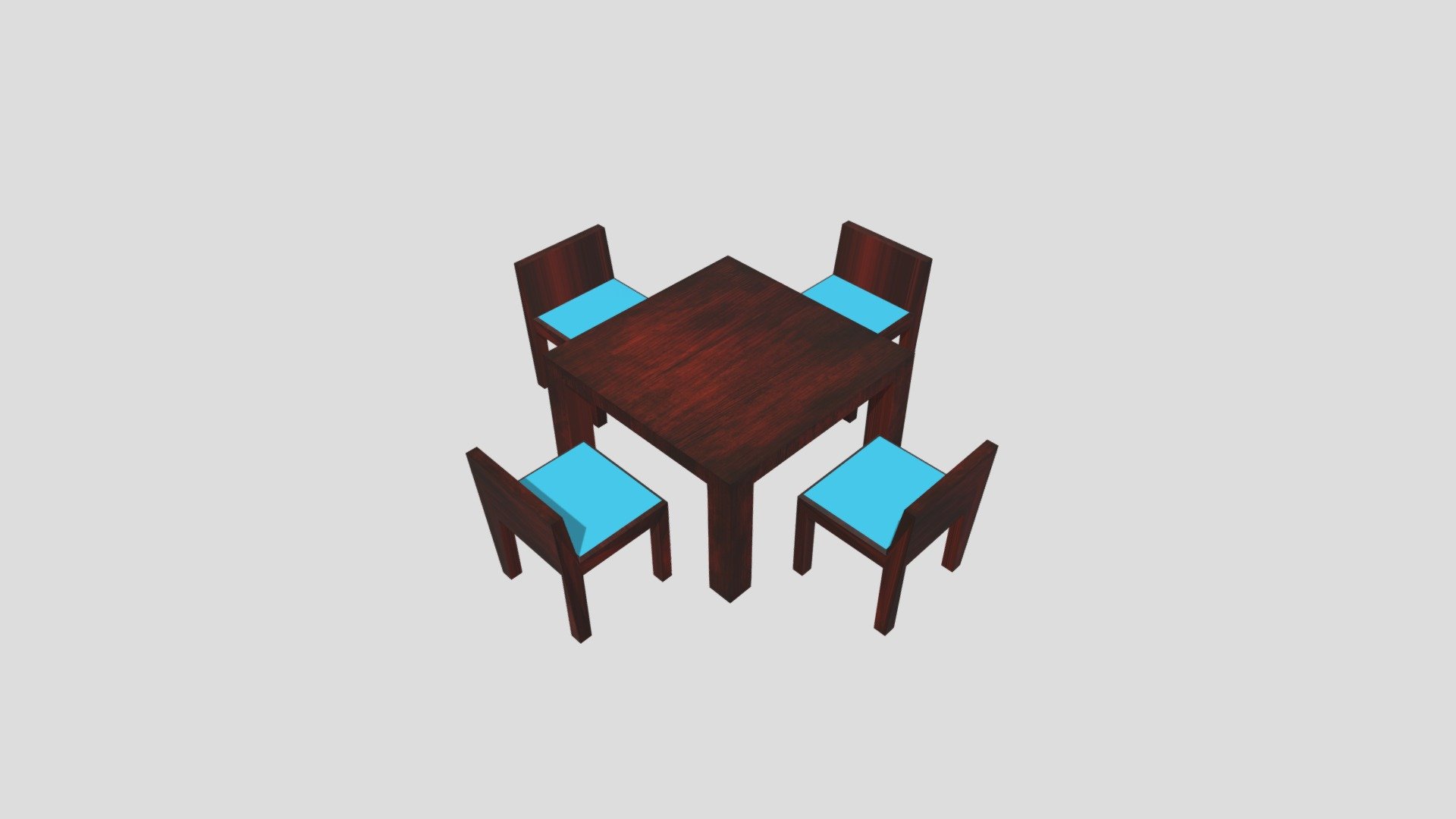Table and Chairs - Buy Royalty Free 3D model by EvieMarie (@yvonne ...