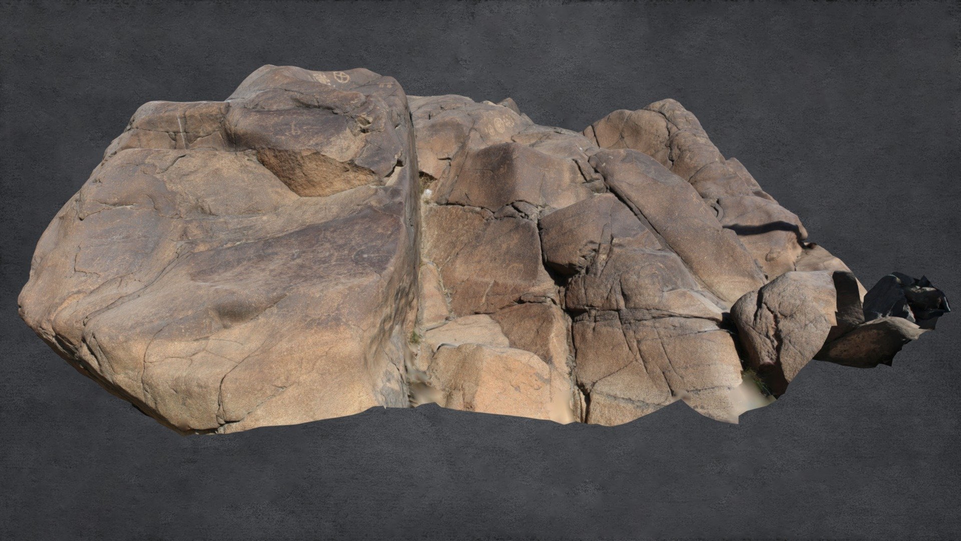 Rock Carving at Hodar Gah (Rock HD1-004-2) - 3D model by cvlablums ...