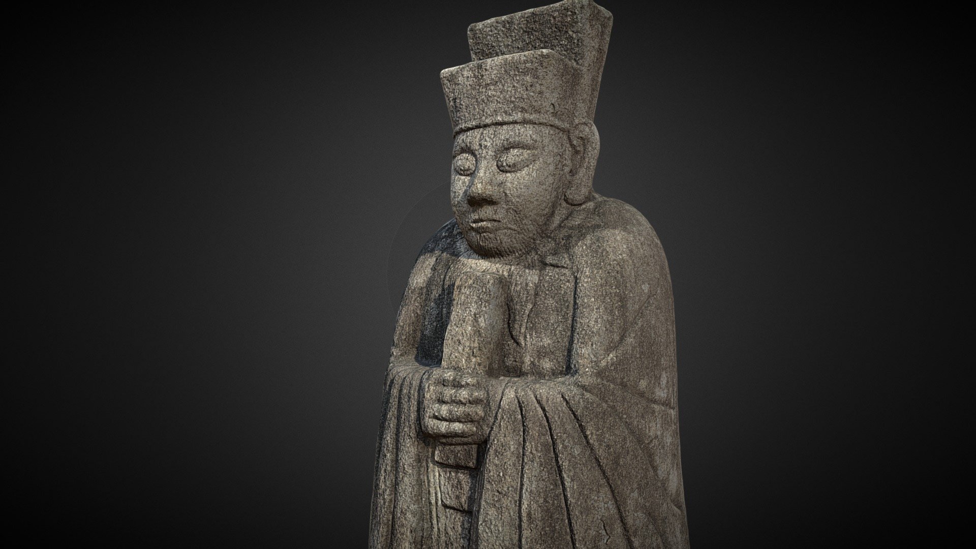 Stele_of_King_Sejong_from_Yeongneung_Royal_Tomb_ - 3D model by k28792300 [cc3ecb9] - Sketchfab