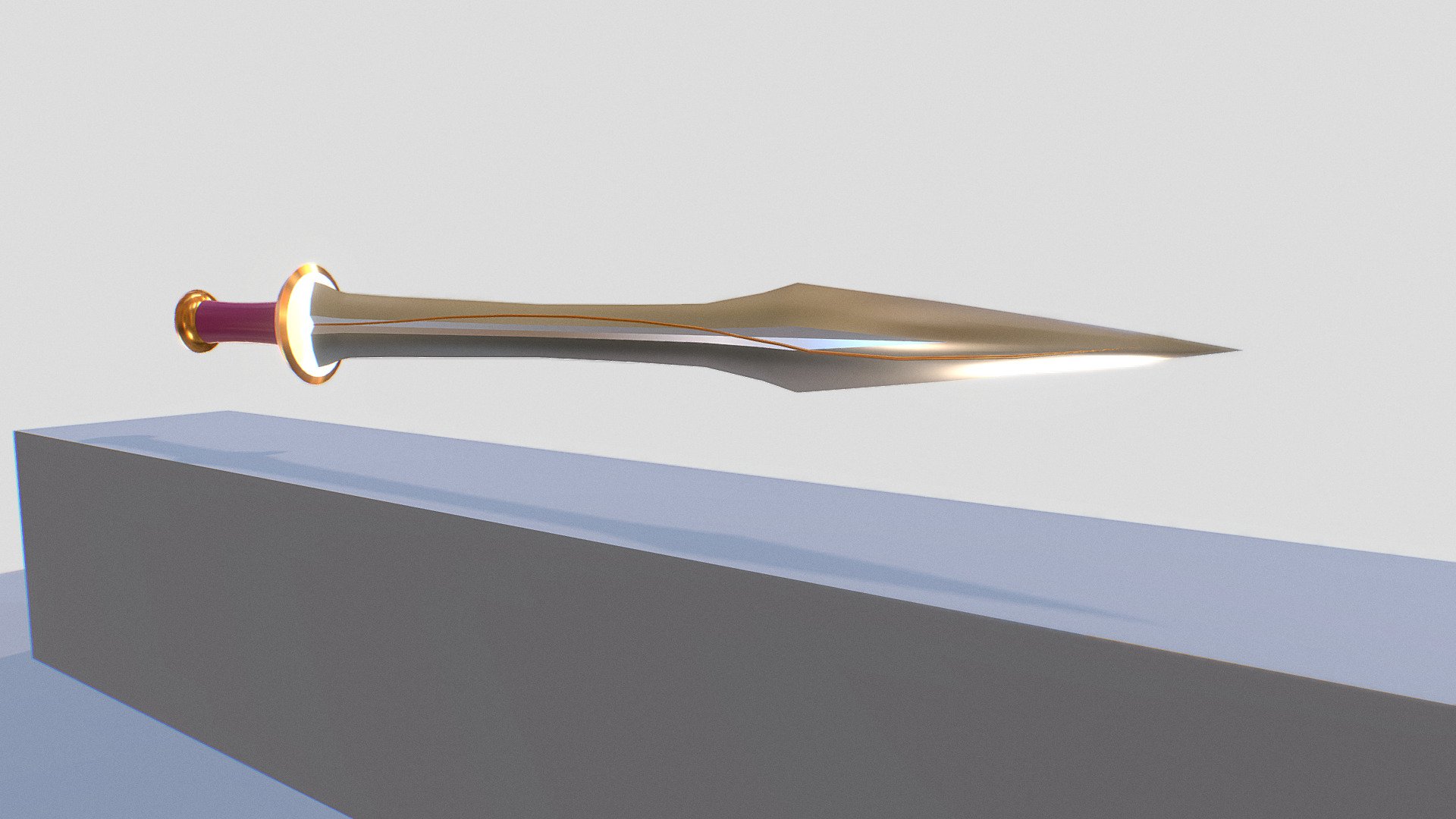 Elf Sword Stripe - 3D model by nestor_d [cc3ef75] - Sketchfab