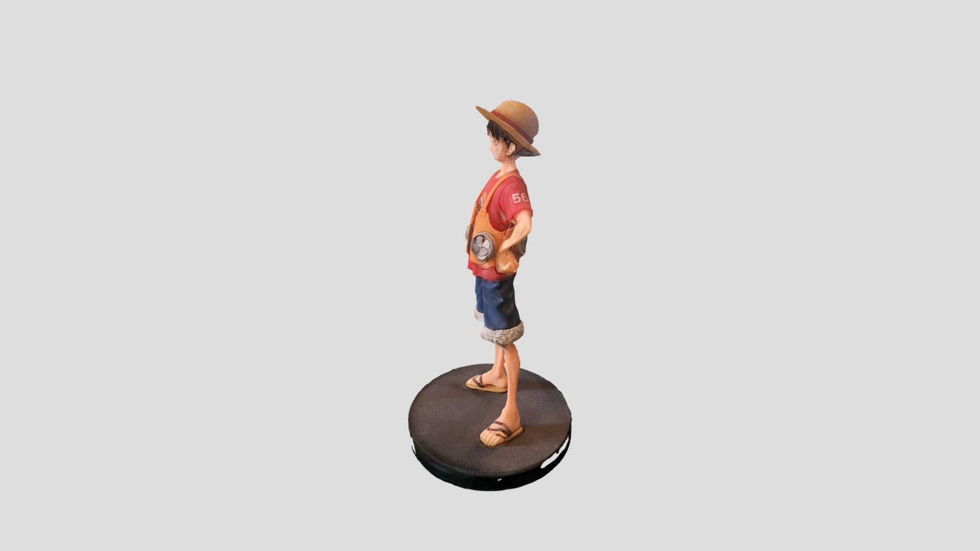 Luffy - Download Free 3D model by JEMurray27 [cc3fa22] - Sketchfab