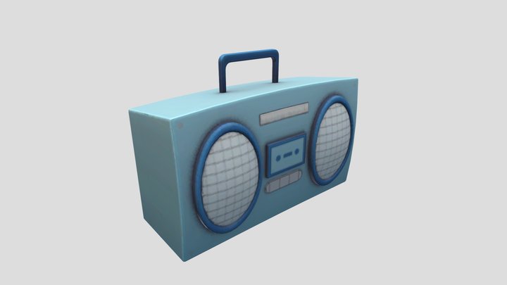 Boombox 3D models - Sketchfab