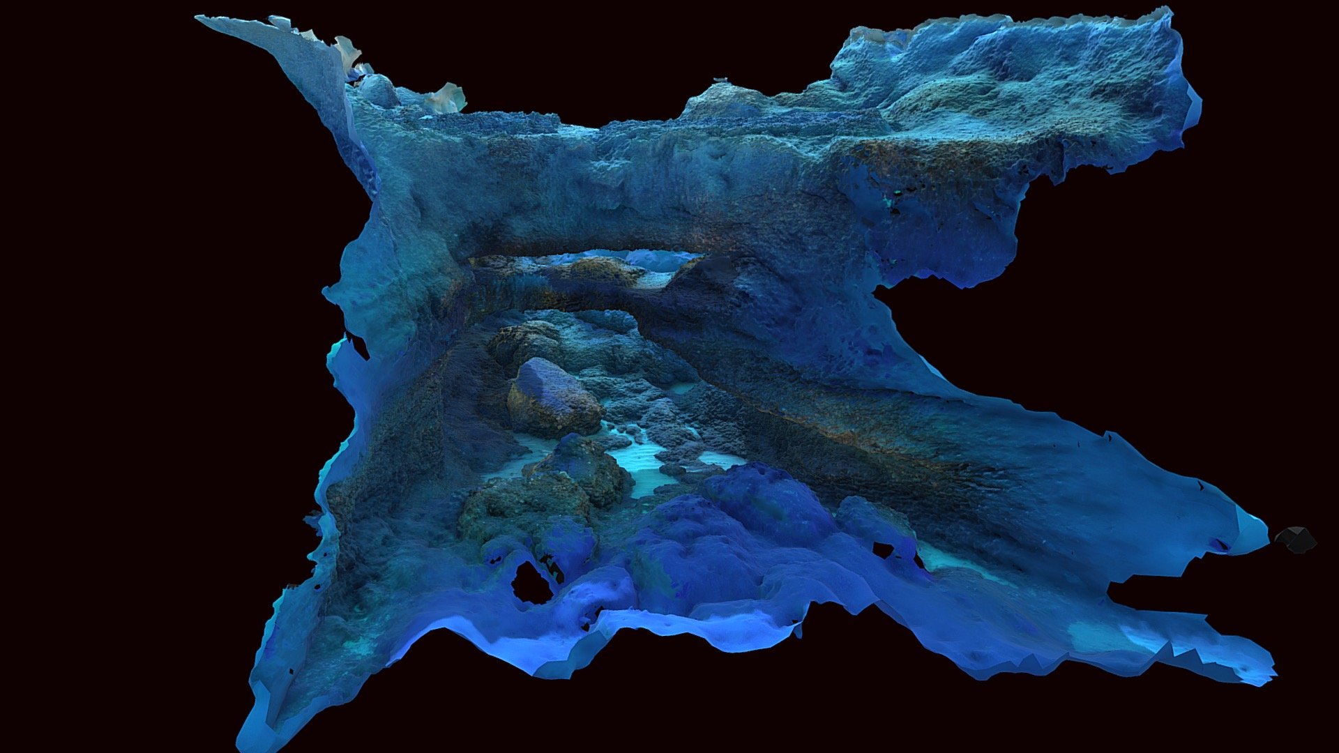 Double Arch Gozo - 3D model by karih [cc40ba4] - Sketchfab