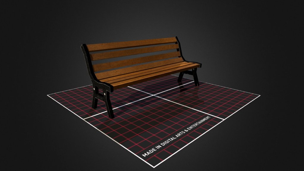 Prop_Bench - 3D model by Kaj De Muynck (@de.muynck.kaj) [cc40f09 ...