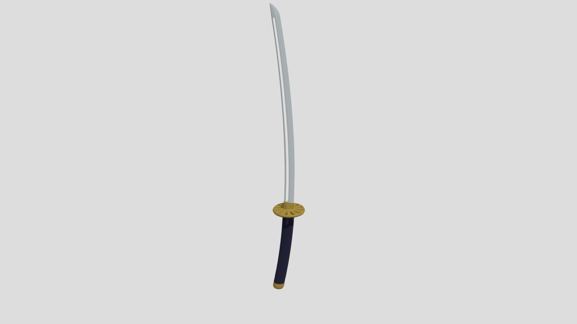 Game ready Katana - 3D model by Mukagen [cc43a90] - Sketchfab