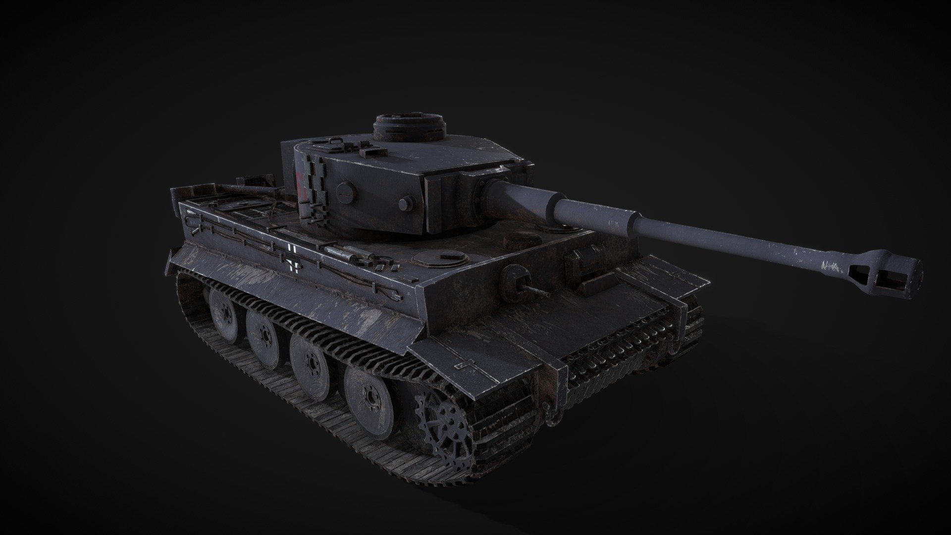 Pz.kpfw. VI Tiger I - 3D model by Jakub Kwiatkowski (@jakubkwiatkowski ...