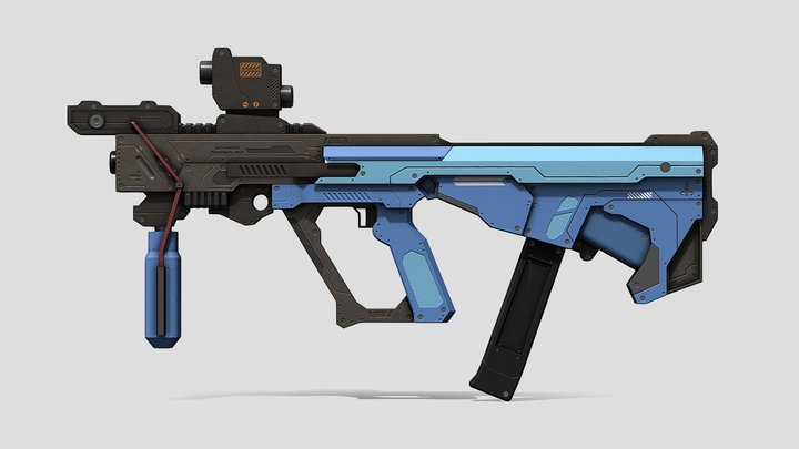 Sniper-rifle 3D models - Sketchfab