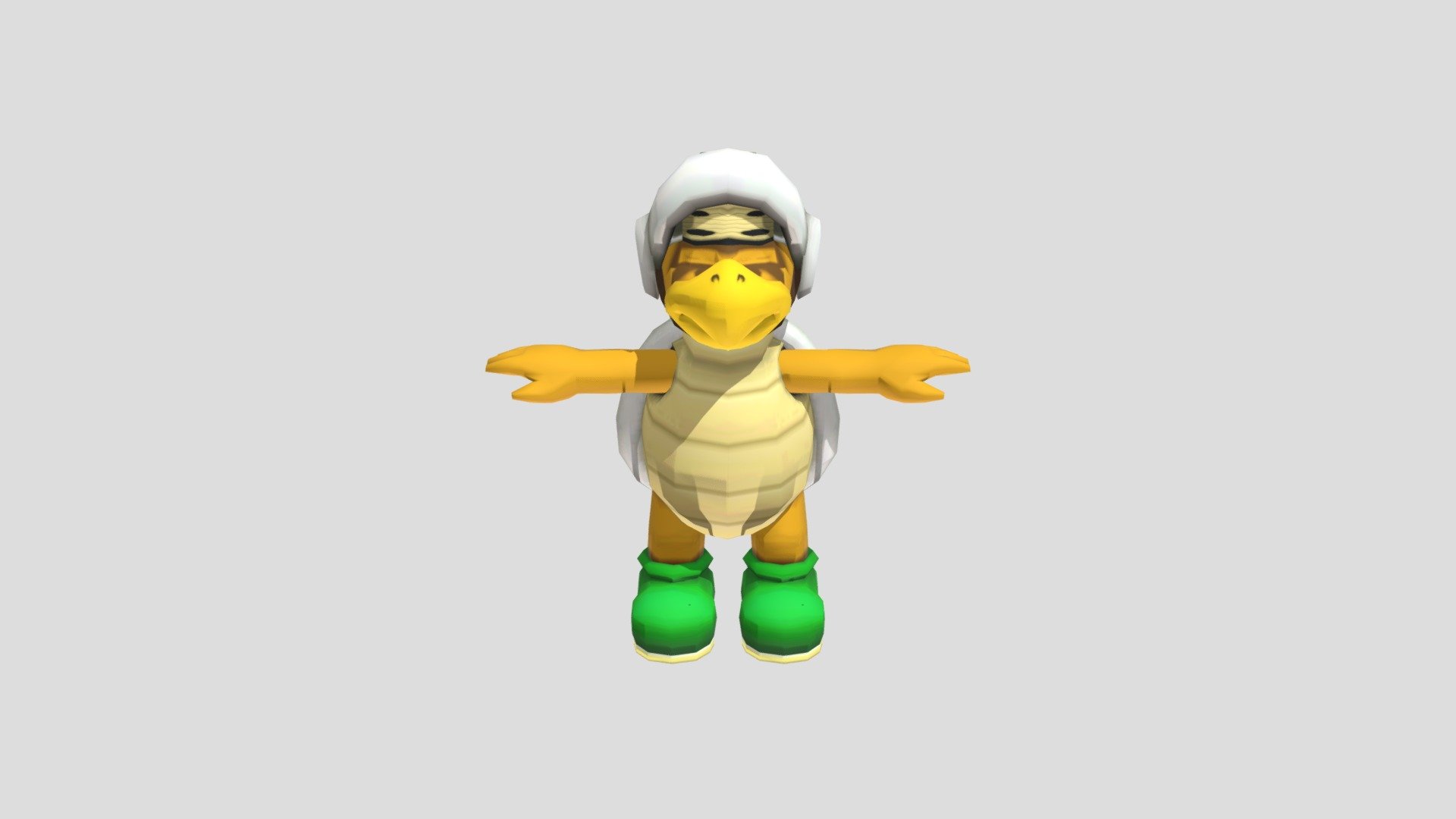 Game Cube - Mario Party 5 - Hammer Bro - Download Free 3D model by ...