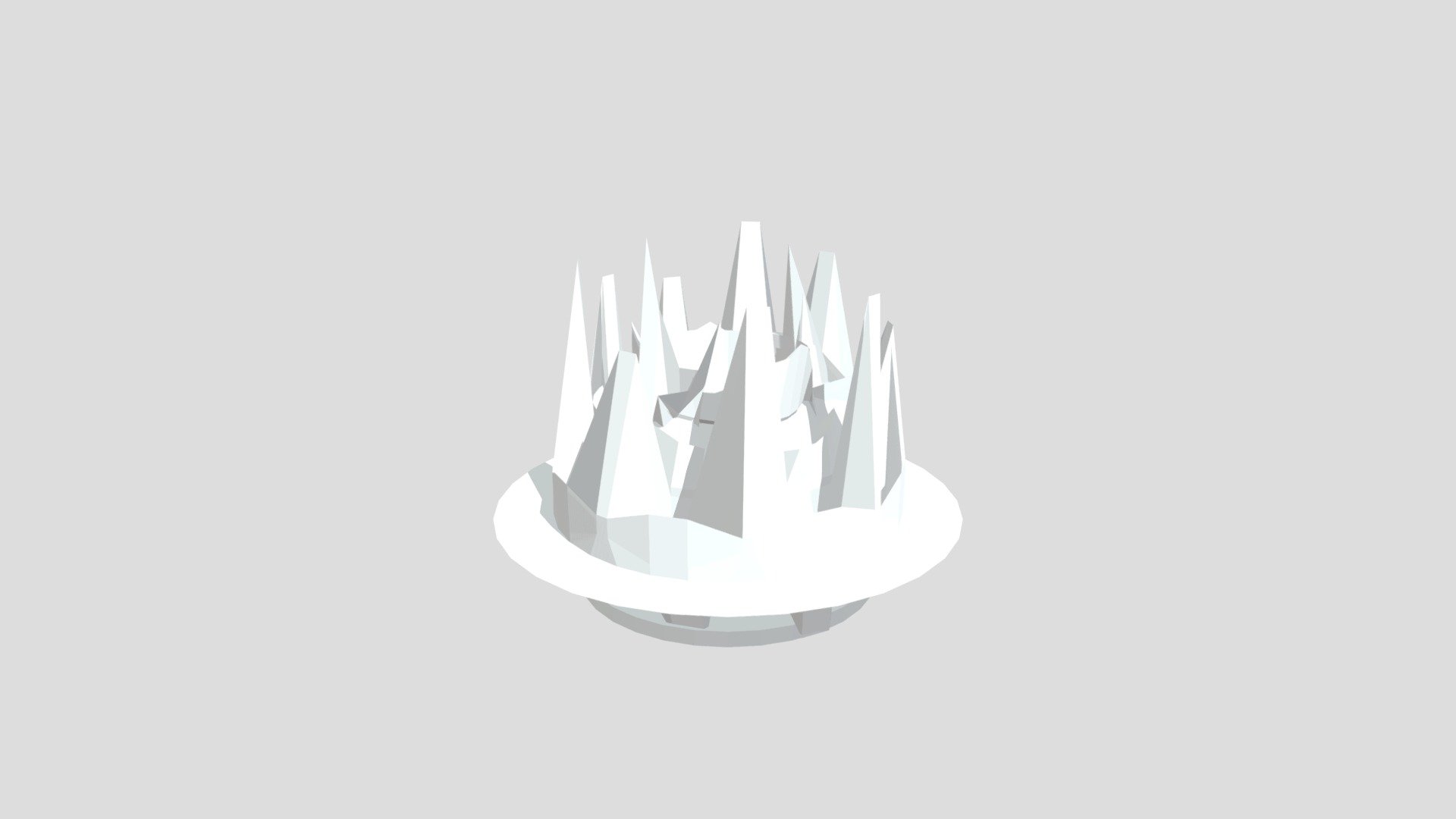 Spiky cake..? - Download Free 3D model by XRStudent [cc47778] - Sketchfab