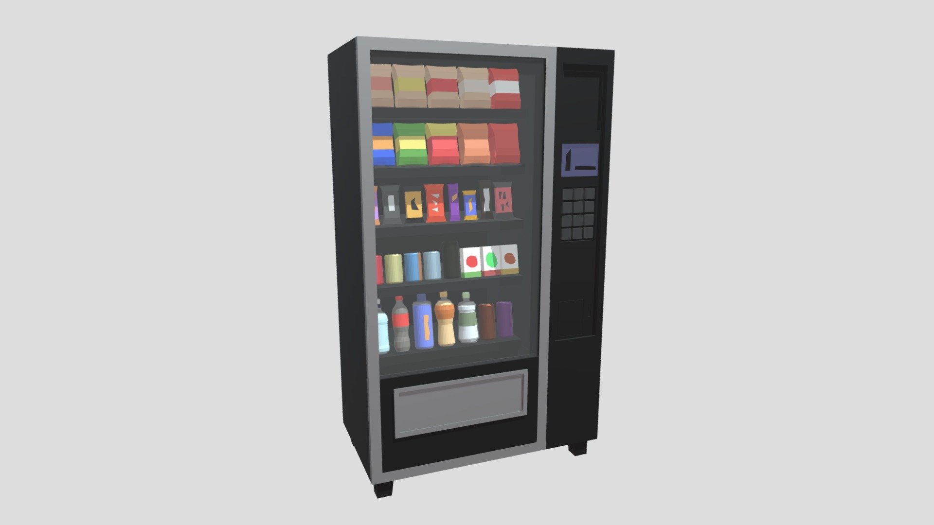 Vending Machine - 3D model by Wheat23 [cc4abe8] - Sketchfab