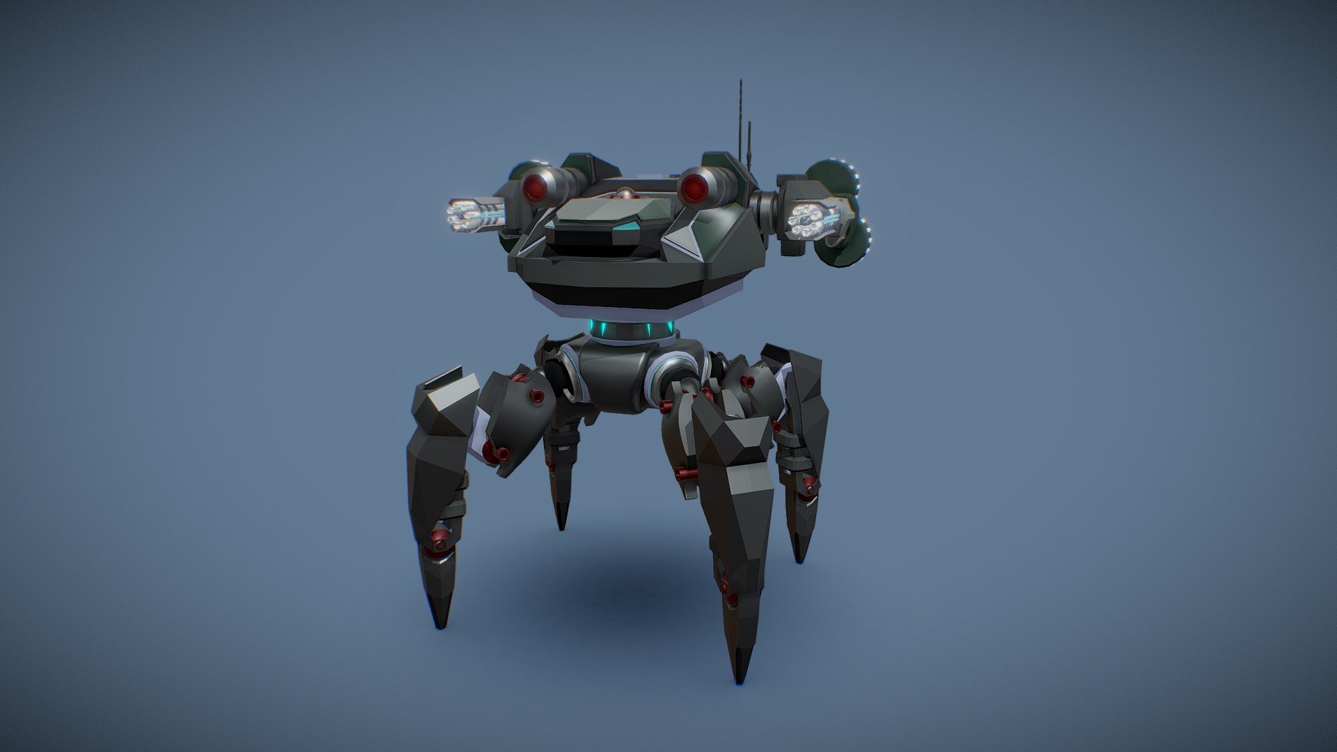 SIMPLISTIC MECH 04 - Buy Royalty Free 3D model by TankStorm [cc4b6c3 ...
