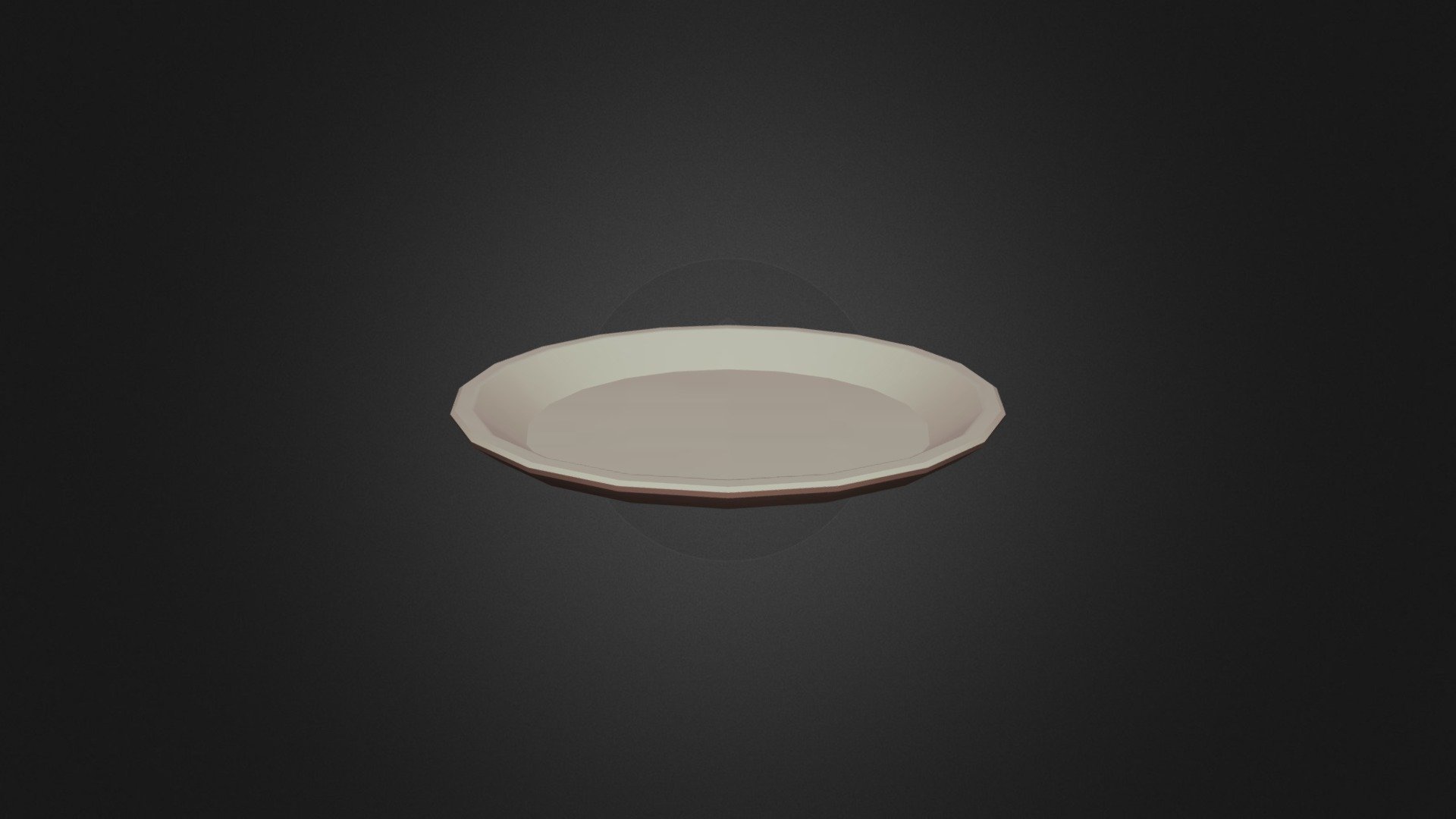 Plate - Download Free 3D model by borlinakeo [cc4bc74] - Sketchfab