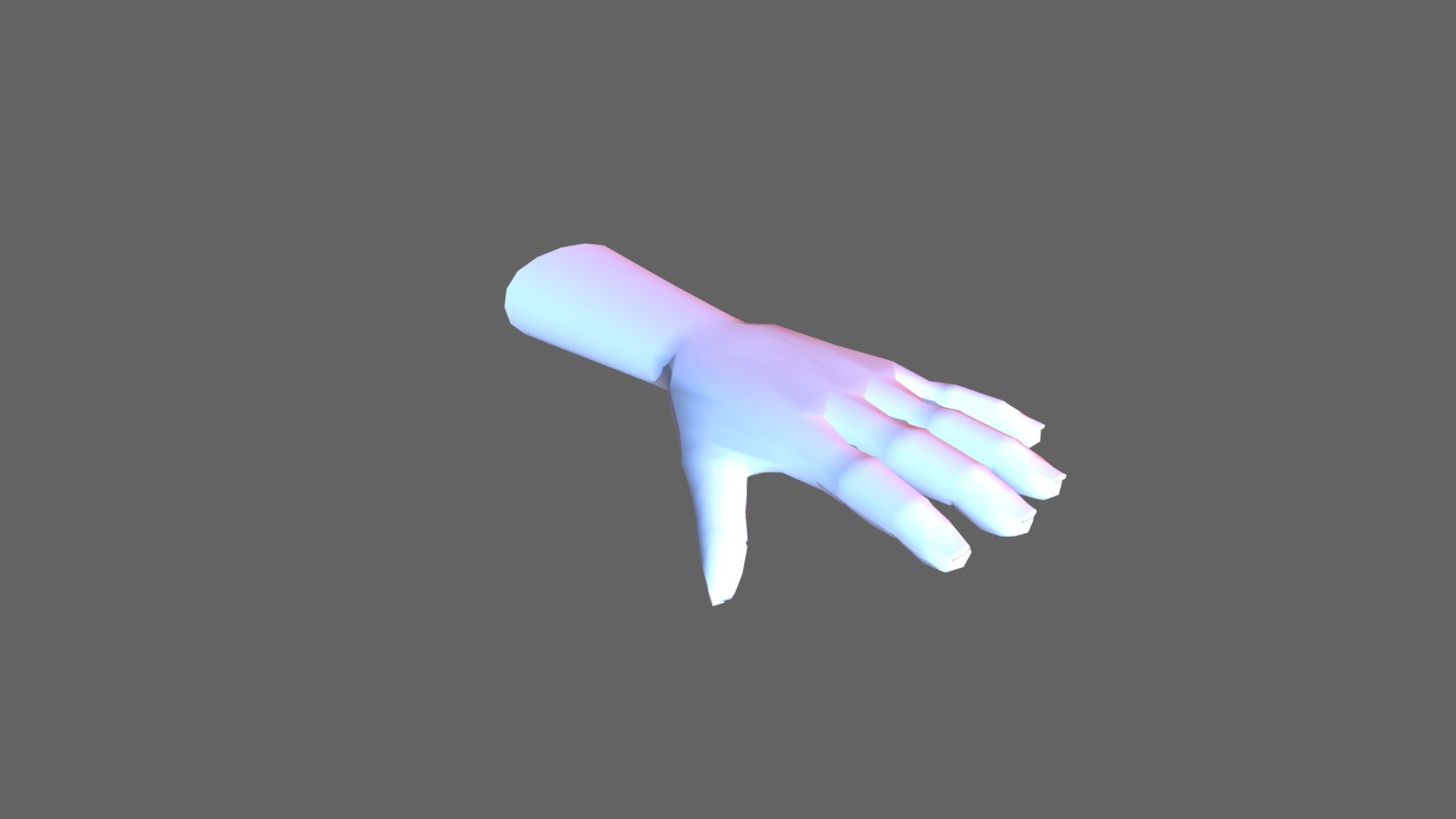 Human hand. - 3D model by Crisanon [cc4d234] - Sketchfab