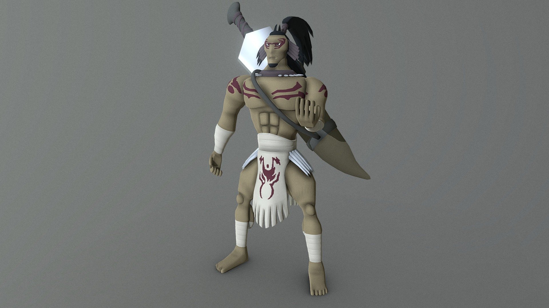 Elemental Hero Wild Heart (Yugioh) - Buy Royalty Free 3D model by Yanez ...