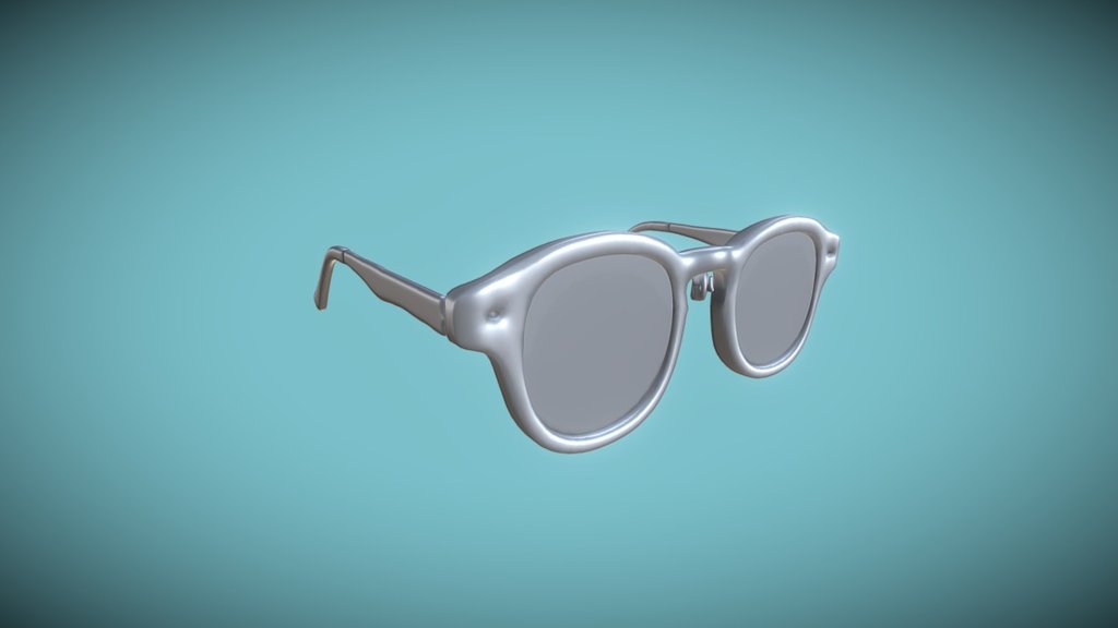 Glasses modeling Type 1 - 3D model by Eve Bat Studios (@EveBatStudios ...