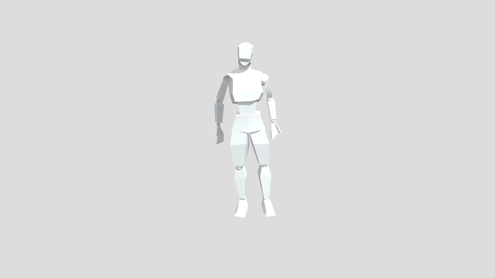 634230032_low_polygon_human_Standing Jump - Download Free 3D model by ...