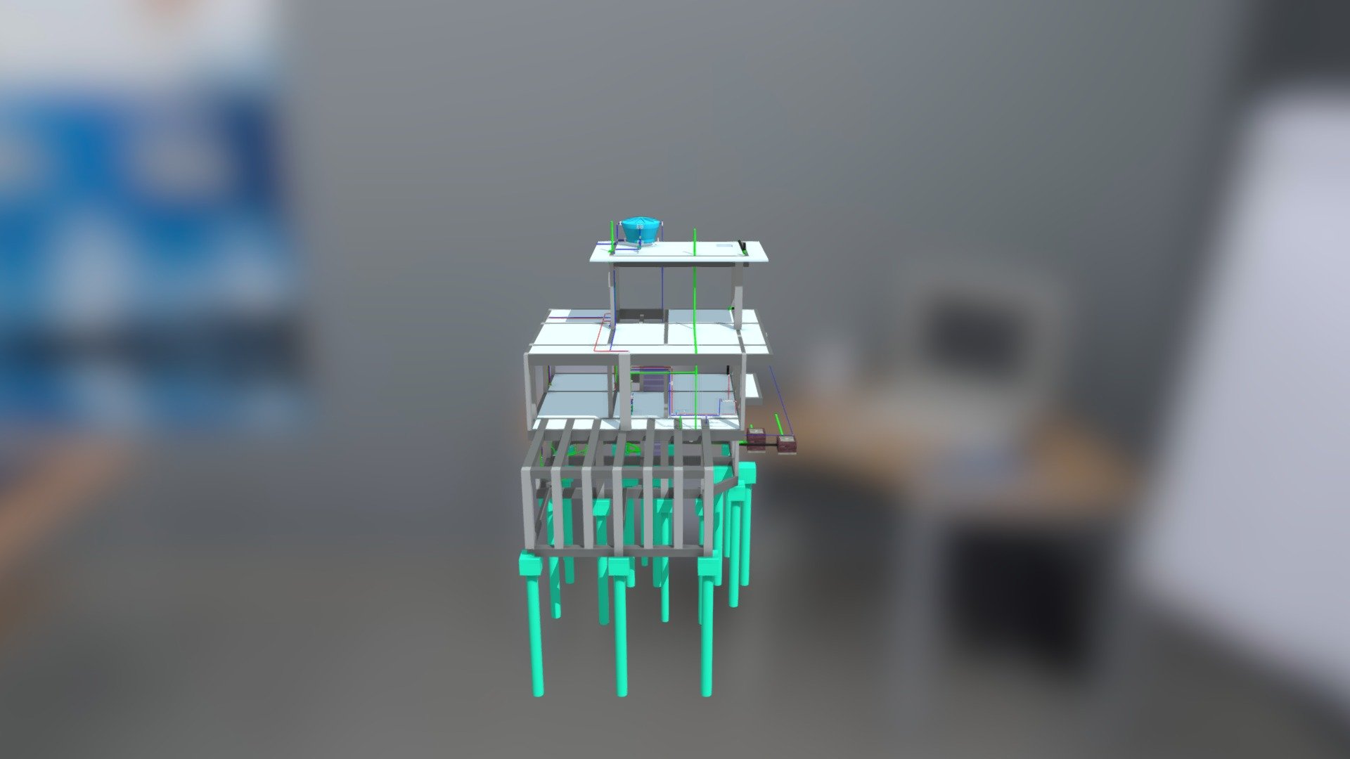 WETZ_PROJ HIDRO_INCUBO GARDENIO_UN 02_R0 - 3D model by WETZ ENGENHARIA ...