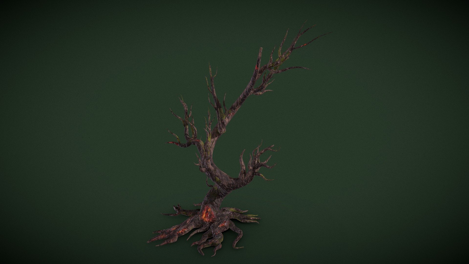 Small dead tree - 3D model by BondePower [cc528fb] - Sketchfab