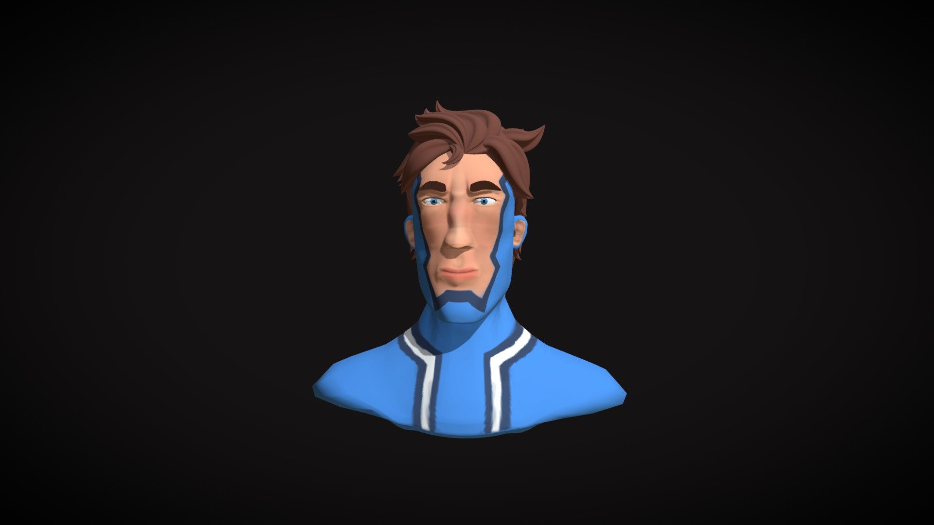 Super Hero Bust - Download Free 3D model by JustXuweun (@Justjuaum ...