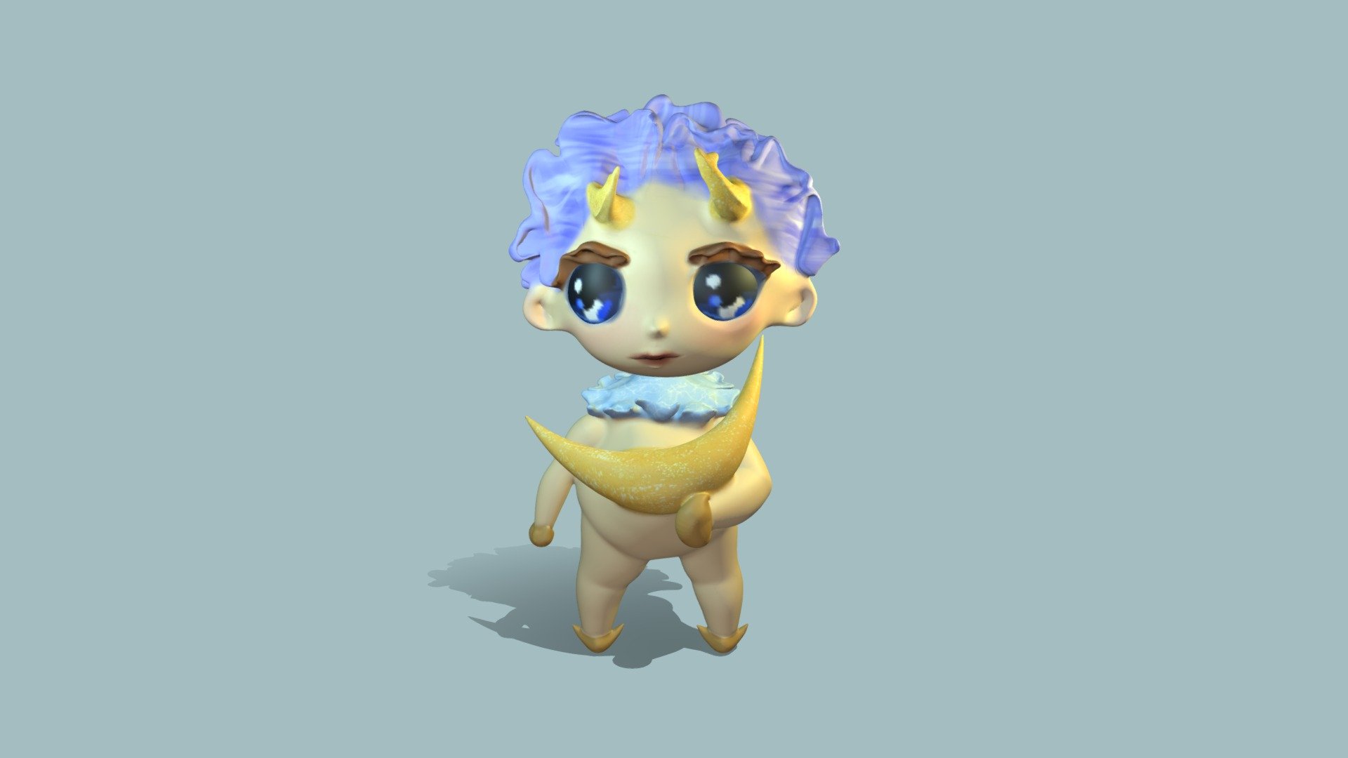Moonman - 3D model by winkywink.art (@winkie.star) [cc55737] - Sketchfab