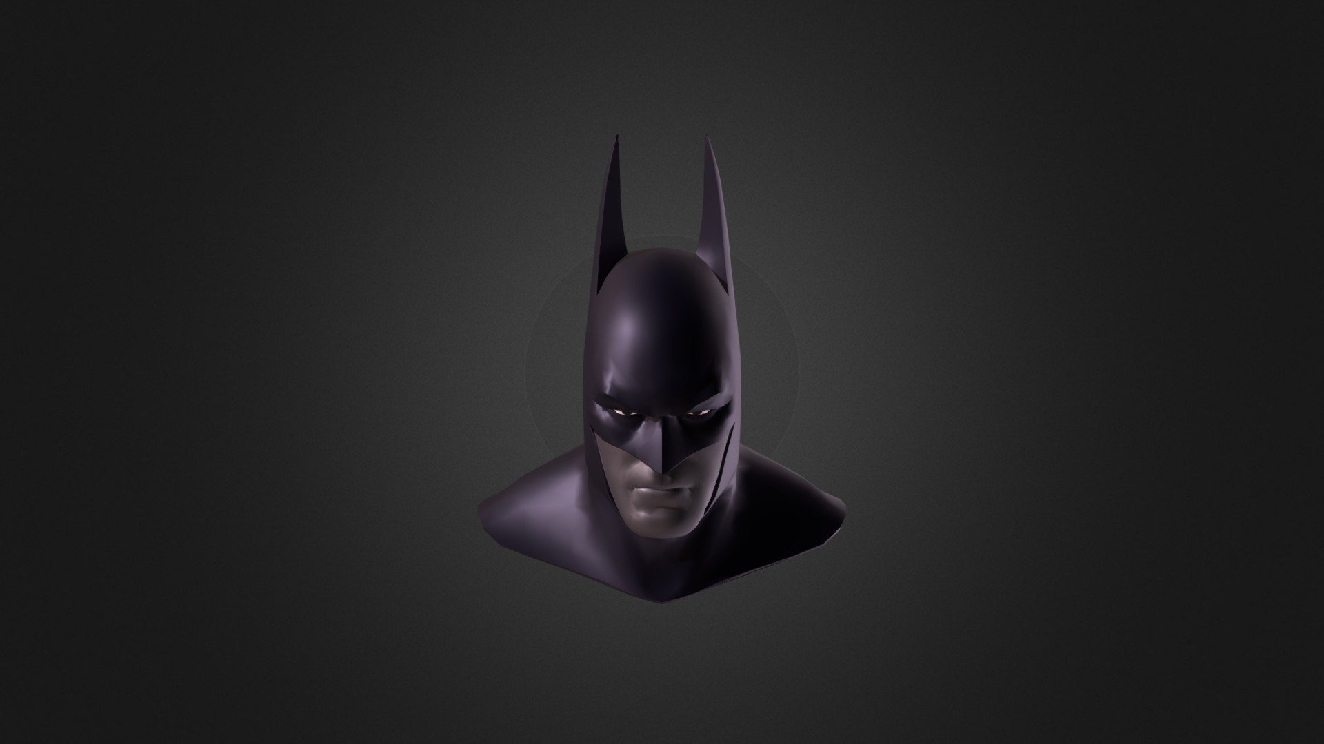 Batman Face - 3D model by devabrata.sinha [cc55959] - Sketchfab