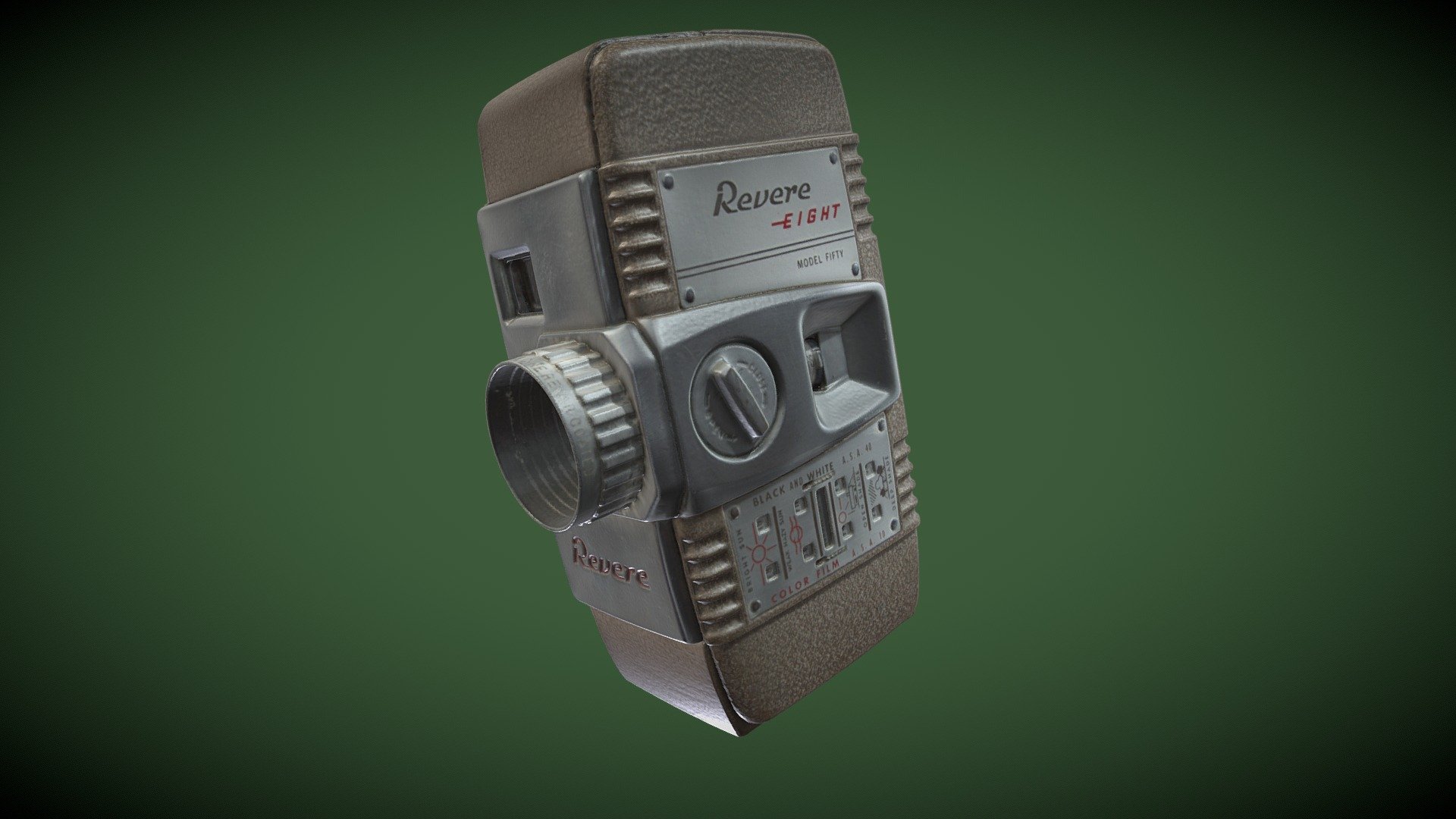 8mm Video Camera - 3D model by Wisconsin State Crime Laboratory (@WSCL ...