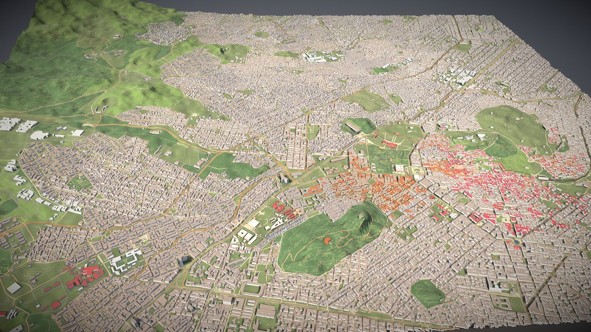 Athens Greece - city and urban - Buy Royalty Free 3D model by Jinda ...