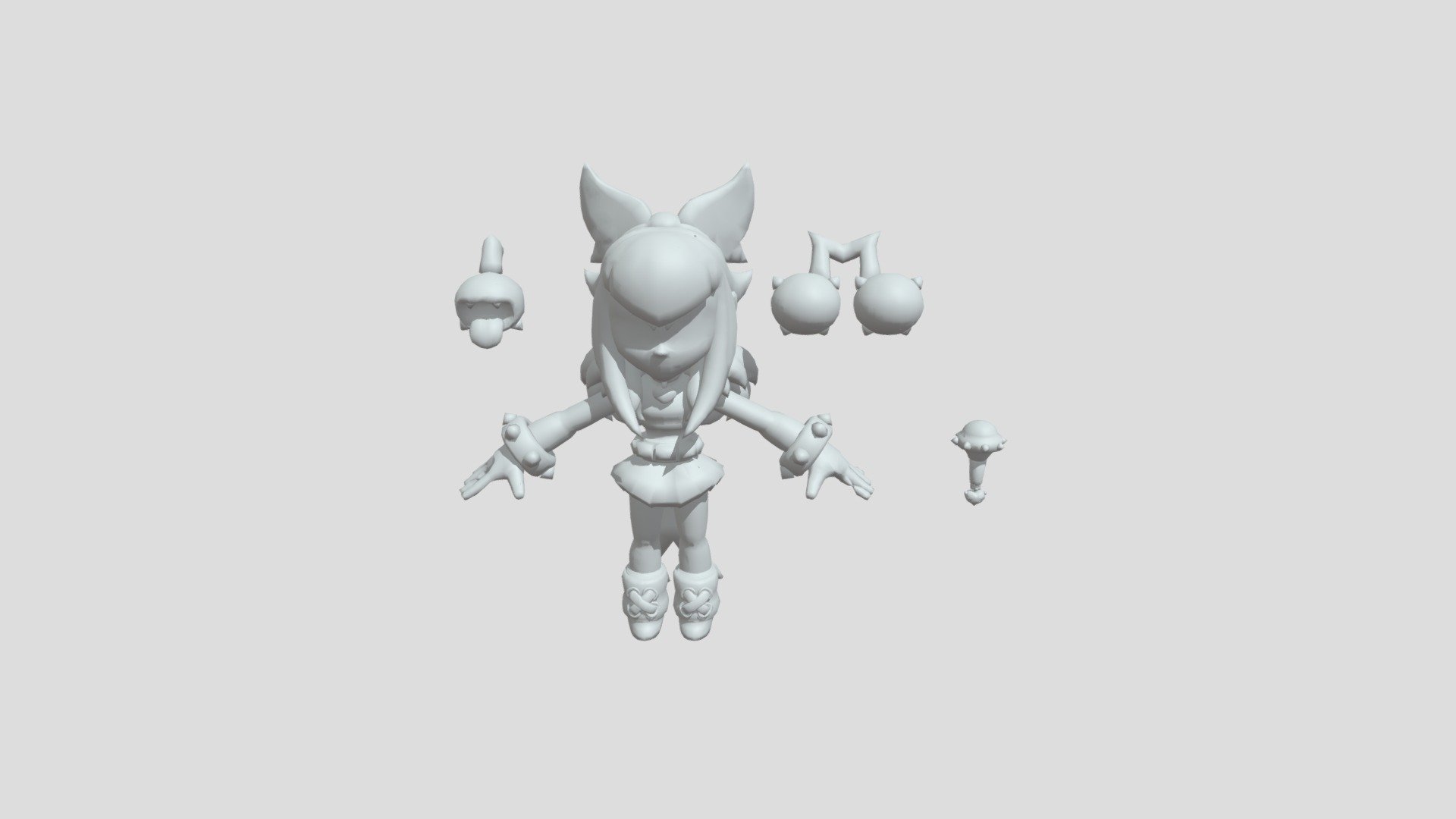 Brawl stars Melodie - 3D model by PapuPro135 [cc59d7f] - Sketchfab