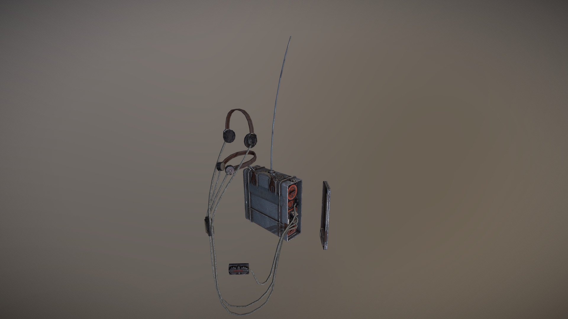 Feld.Fu.B radio - 3D model by Sunbeam [cc59dae] - Sketchfab